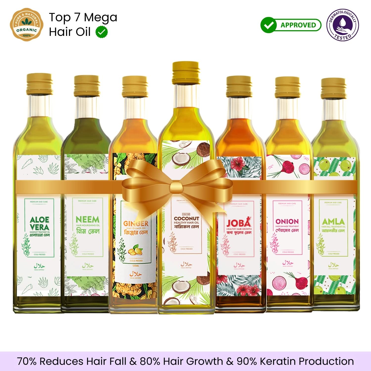 Top 7 Mega Hair Oil (7 in 1 Combo) – Nutripure